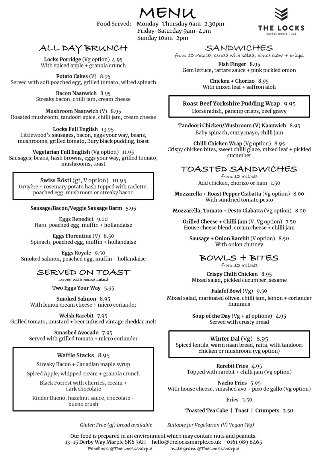 The Locks Coffee House + Bar